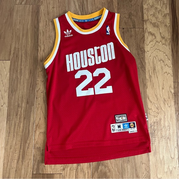 adidas | Other | Adidas Red Houston Basketball Jersey | Poshmark